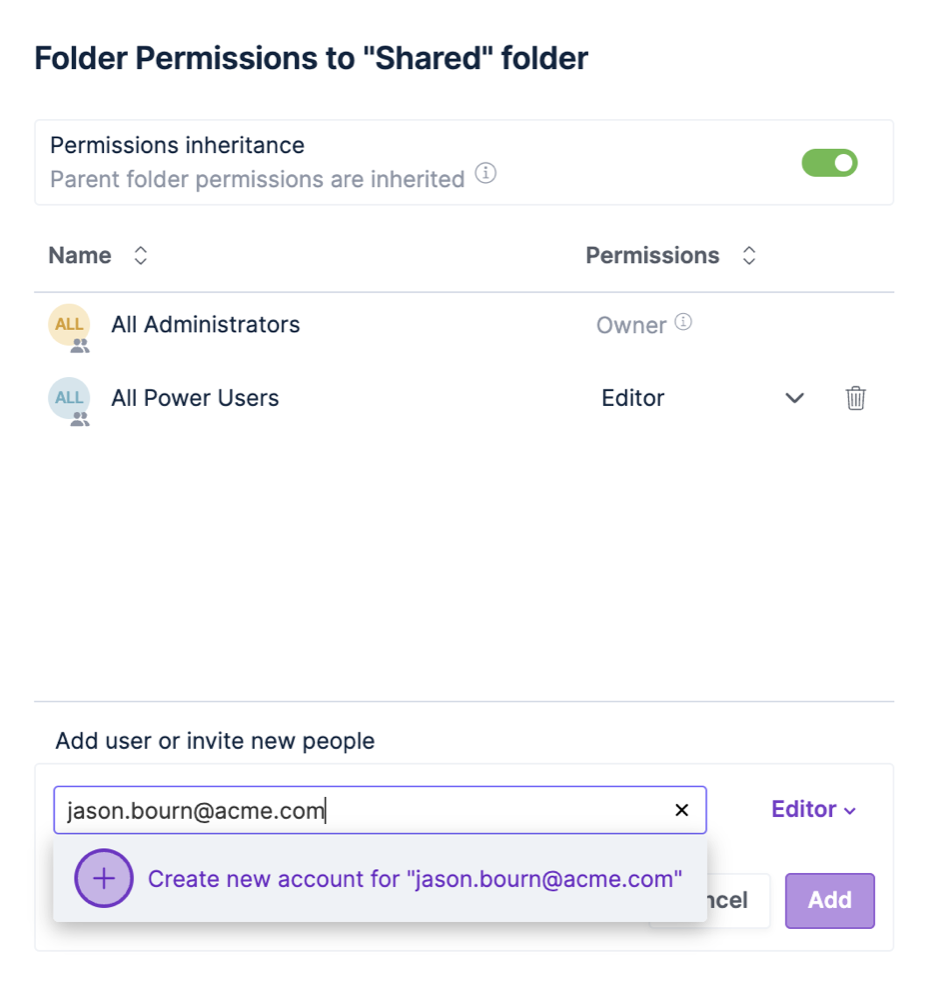 Folder Permissions – Egnyte