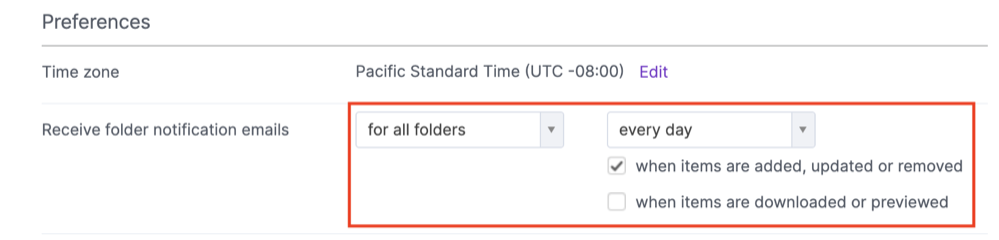 Folder Notifications – Egnyte