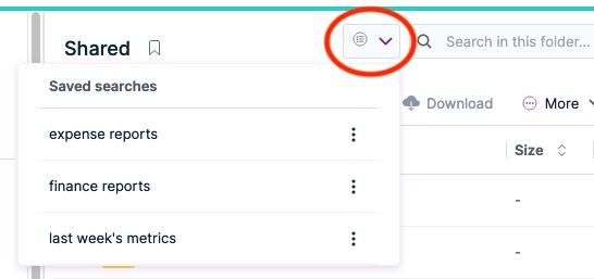 Search for Files and Folders in the WebUI – Egnyte