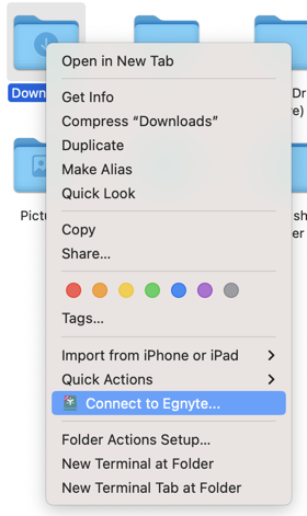 Connected Folders on the Desktop App – Egnyte