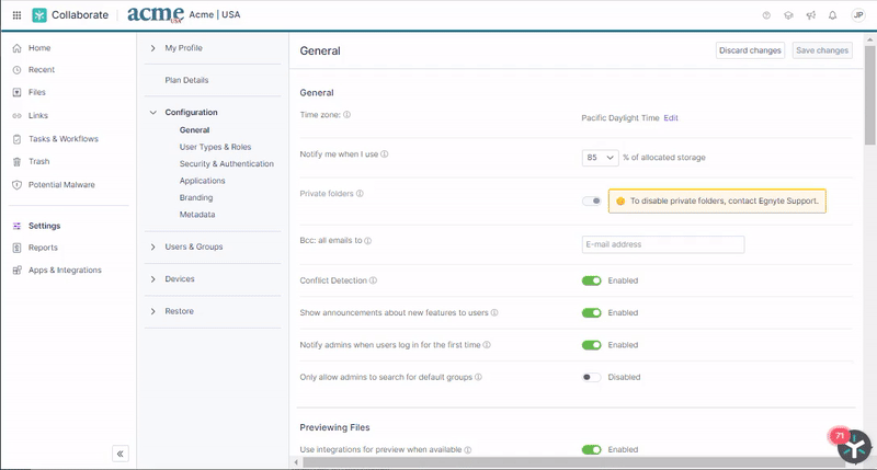 Google SSO Installation Guide – Egnyte