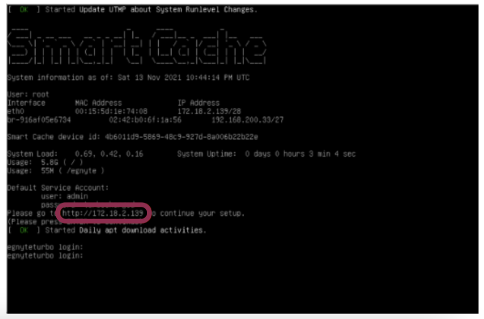Smart Cache Setup and Configuration Overview – Egnyte