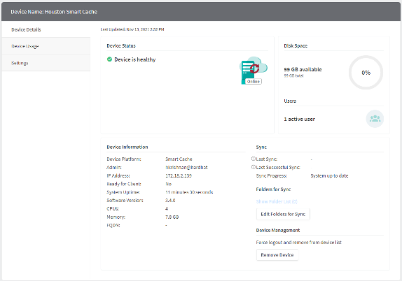 Smart Cache Setup and Configuration Overview – Egnyte