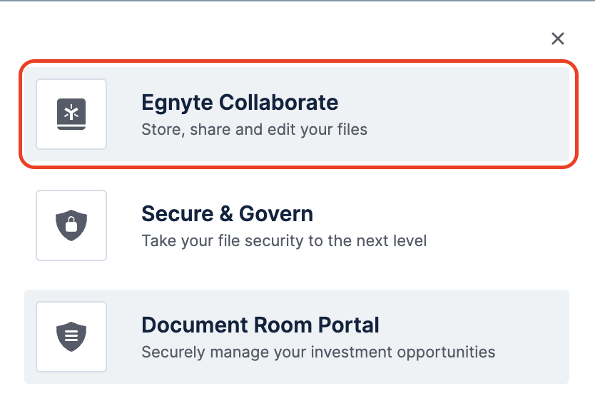 Create and Manage Document Rooms – Egnyte