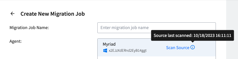 Creating a New Migration Job – Egnyte