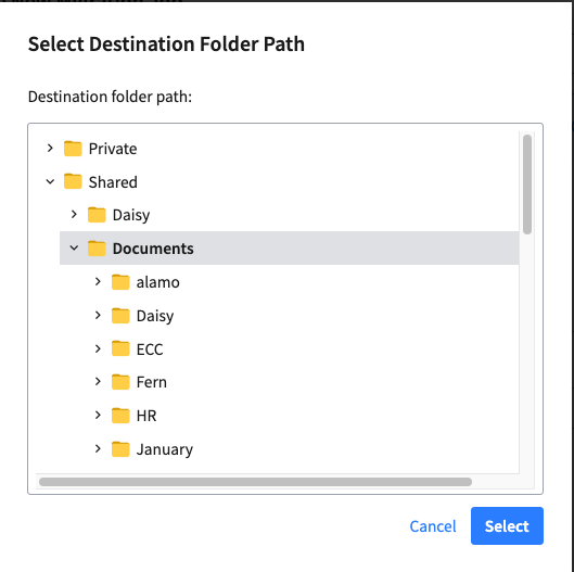Creating a New Migration Job – Egnyte