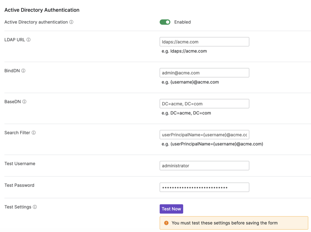Active Directory Authentication – Egnyte
