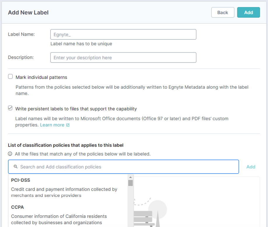 Document Labeling – Egnyte
