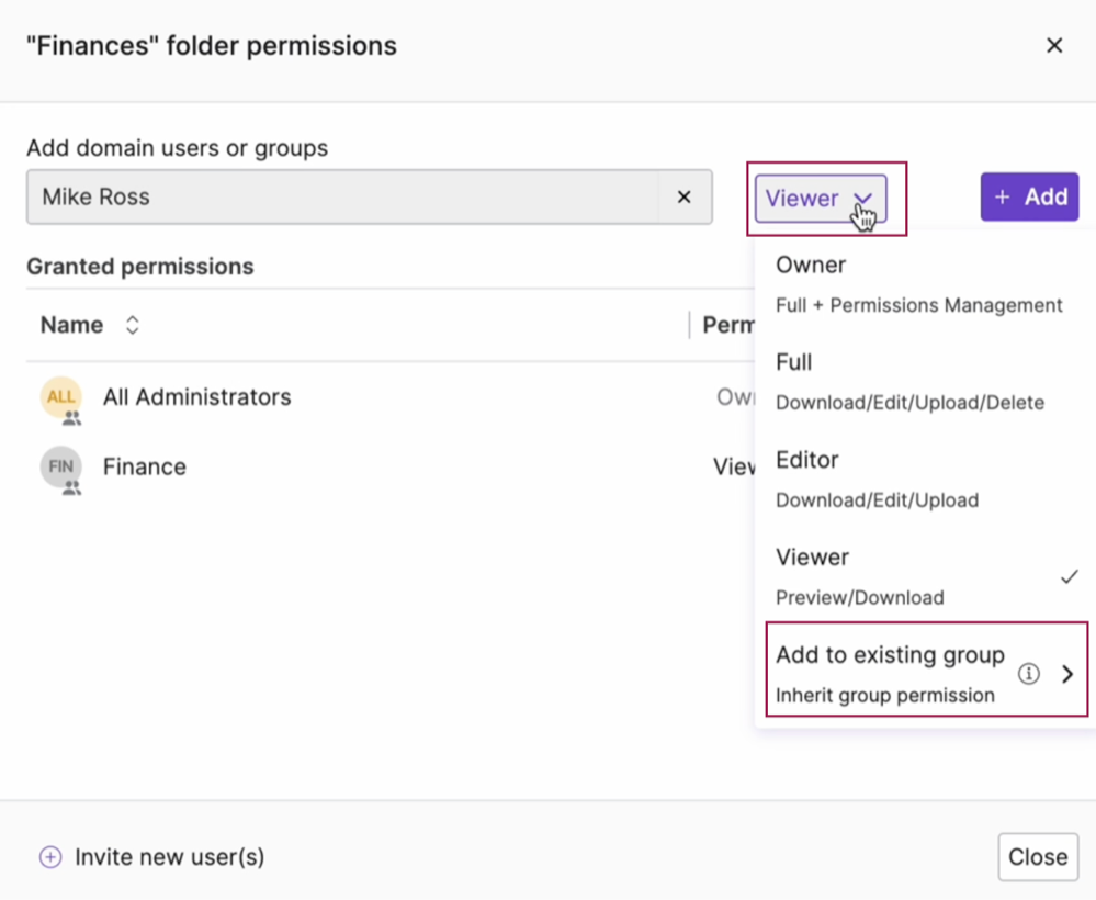 Folder Permissions – Egnyte
