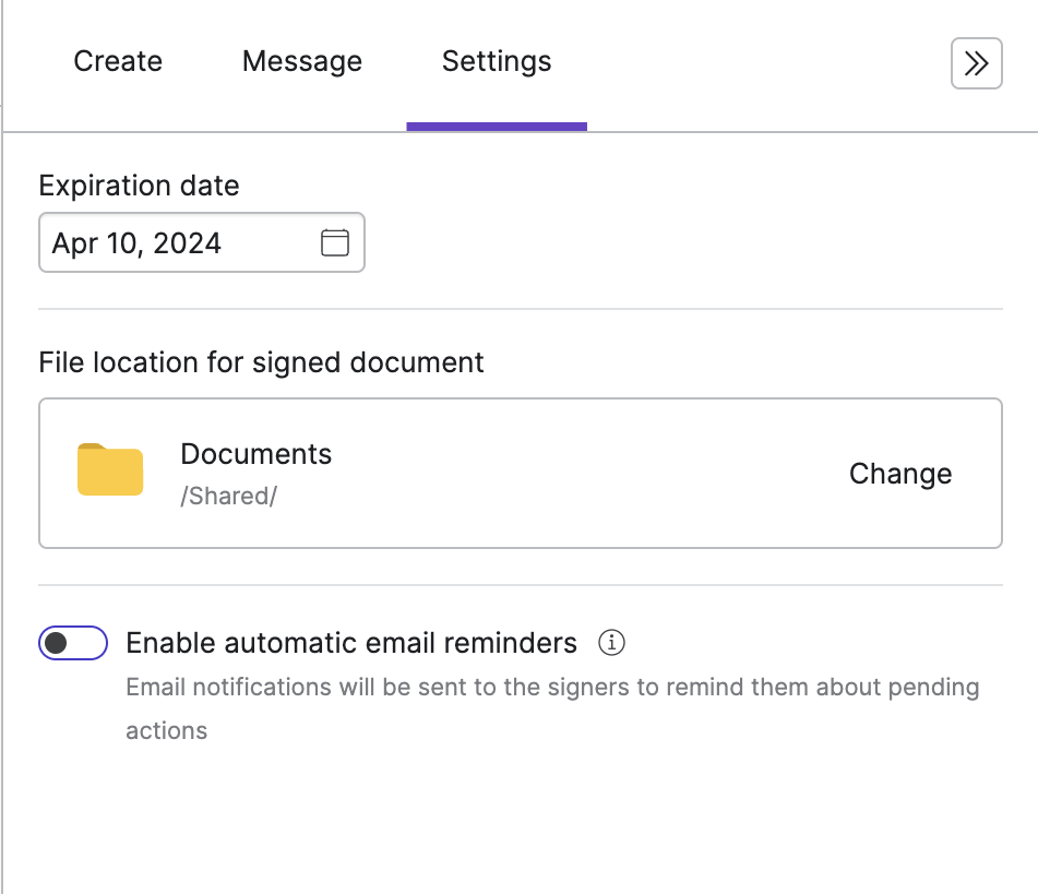 Sending and Managing Signature Requests – Egnyte
