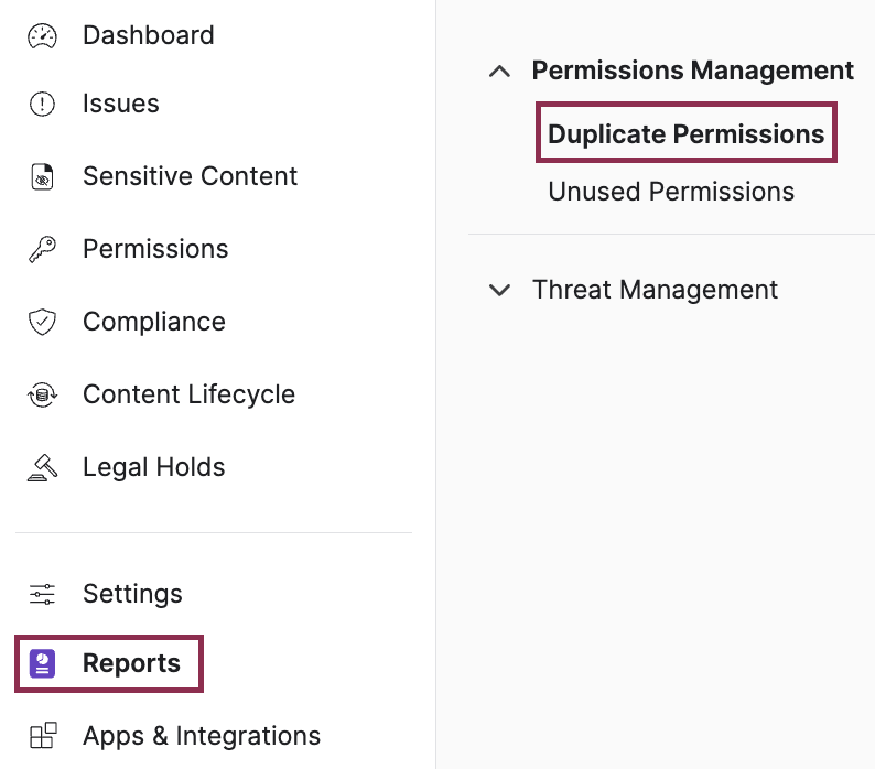 Duplicate Permissions Report – Egnyte Duplicate Permissions Report – Egnyte
