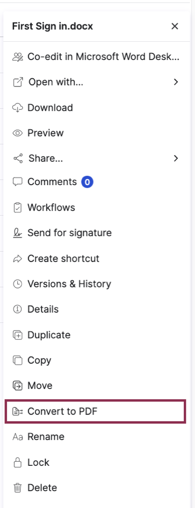 File Conversion – Egnyte