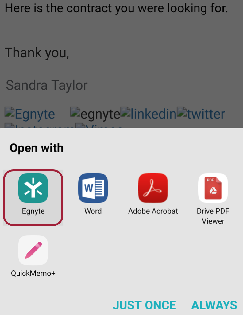 Android Mobile FAQs – Egnyte