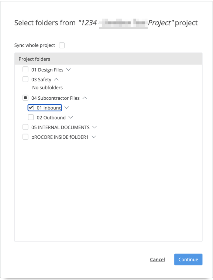 Procore Integration – Egnyte