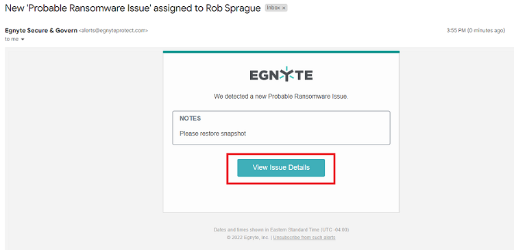 Ransomware Recovery Using Egnyte Secure & Govern – Egnyte